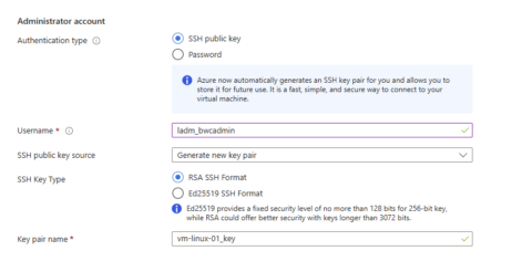 Azure Linux SSH Authentication: Configuring SSH Keys